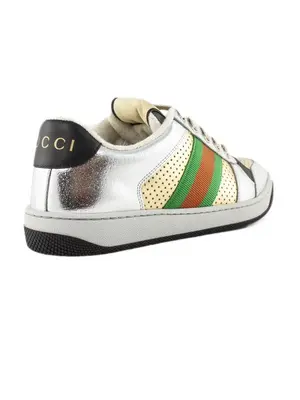 Gucci Screener Low-top Sneakers With Retro Logo Detail