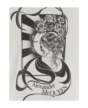Alexander McQueen Graphic Print T-shirt