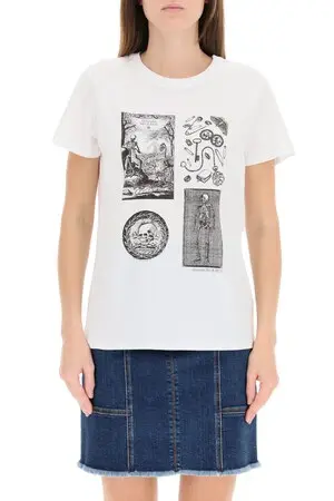 Alexander McQueen Skull Graphic Print T-shirt