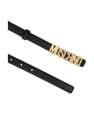 Moschino Plaque Belt