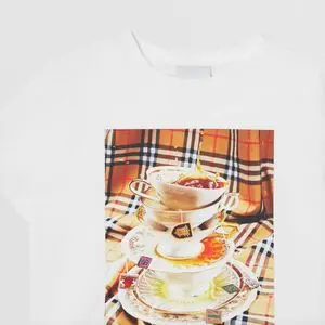 Burberry Printed Cotton T-shirt