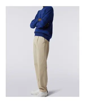 Missoni Logo Embroidered Mid-rise Pleated Chinos