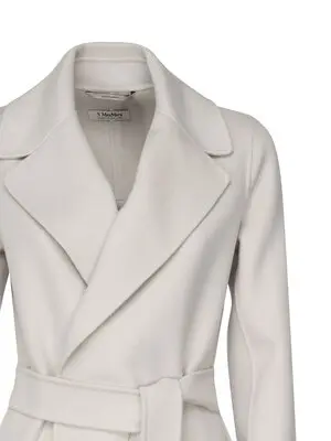 Max Mara Paolore Belted Long-sleeved Coat - No