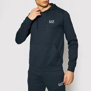EA7 Logo Hooded Sweater