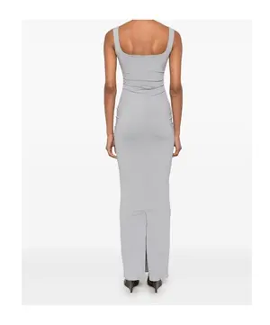 ENTIRE STUDIOS Square-neck Maxi Dress
