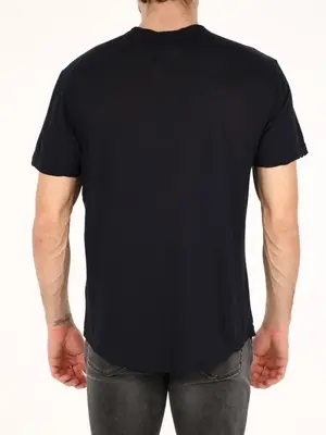 JAMES PERSE Clear Jersey Crewneck T-shirt