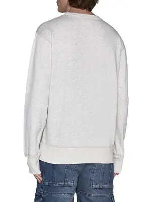 Isabel Marant Étoile Long Sleeve Crewneck Sweatshirt With Logo