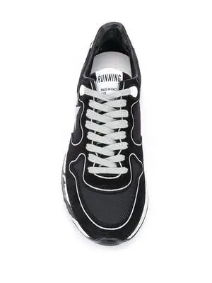 GOLDEN GOOSE Running Sole Low-top Sneakers - Black