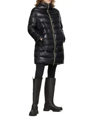 Herno Mid-length Quilted Down Coat
