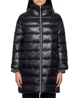 Herno Mid-length Quilted Down Coat