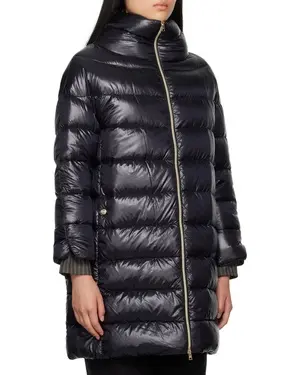 Herno Mid-length Quilted Down Coat