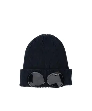 C.P. COMPANY Goggle Beanie - Black