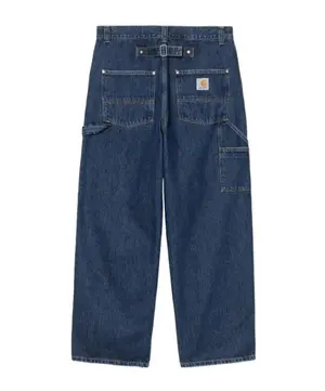 Carhartt Work In Progress Belmont Back-buckle Jeans - Blue