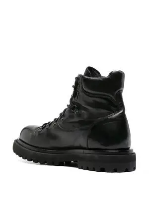 Officine Creative Padded Leather Boots