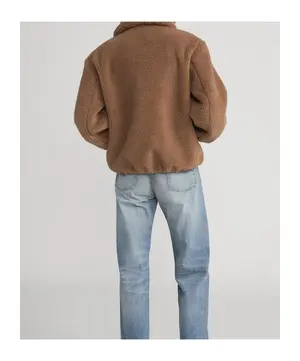 FRAME Long-sleeved Collared Zip-up Jacket