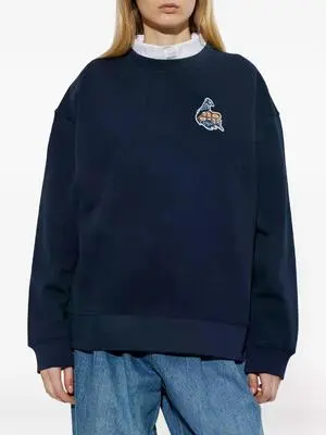 Munthe Embroidered Logo Sweatshirt