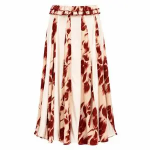 Carmen Says Floral Print Maxi Skirt