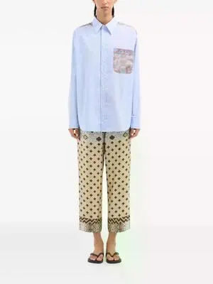 PIERRE-LOUIS MASCIA Paneled Shirt