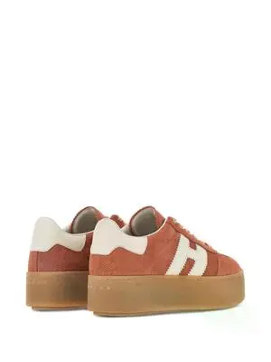 Hogan H698 Platform Sneakers - Orange