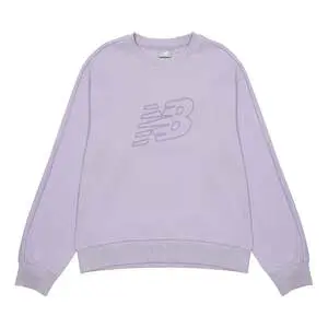 NEW BALANCE Logo Sweatshirt - Purple