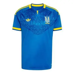 Adidas Ukraine 2026 Away Jersey - Glow Blue