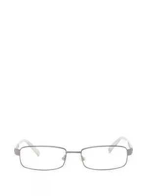 Tommy Hilfiger Rectangle Frame Eyeglasses - Silver