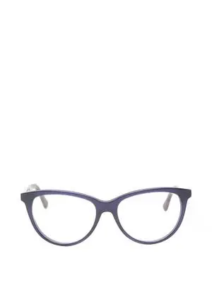 Tommy Hilfiger Tortoiseshell-effect Cat-eye Glasses - Blue