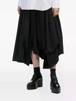 Comme Des Garçons Asymmetric Panelled Shorts