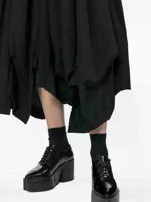 Comme Des Garçons Asymmetric Panelled Shorts
