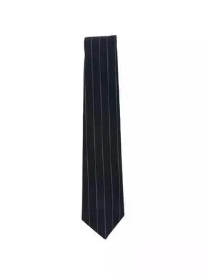 MITILIANE COUTURE Pinstripe-pattern Tie - Blue