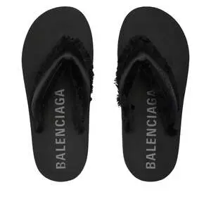 Balenciaga Jet Lag Thong - Black