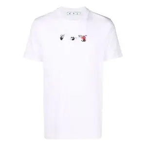 Off-White Fw21 Arrow Pattern Short Sleeve Version