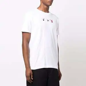 Off-White Fw21 Arrow Pattern Short Sleeve Version
