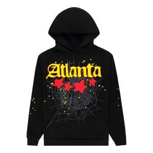 SP5DER Atlanta Hoodie - Black