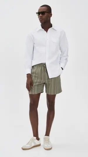 Marine Layer Dobby Stripe Shorts