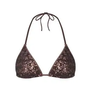 SKIMS Balconette Bikini Top In Satin Swim