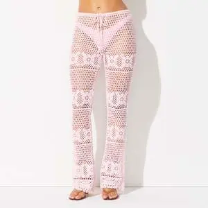 SKIMS Crochet Flare Swim Cover-up Pants