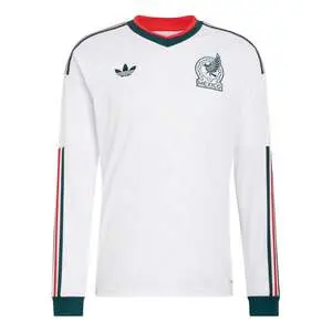 Adidas Mexico 2026 Away Long Sleeve Jersey - White