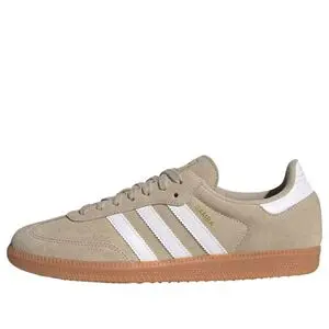 Adidas Samba Og "khaki White" Sneakers - Khaki Three/cloud White/gum