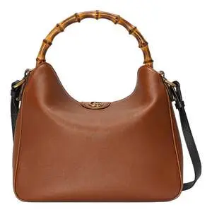 Gucci Gucci Diana Medium Shoulder Bag Brown