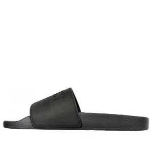 Gucci Logo Rubber Slide - Black