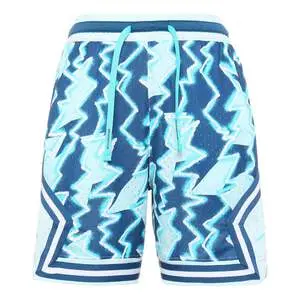 JORDAN Dri-fit Contrasting Colors Drawstring Sports Shorts