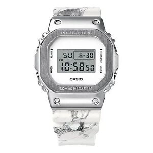 Casio Casio G-SHOCK Shockproof Analog/Digital Watch White Silver