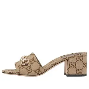 Gucci Slide Sandal - Camel/brown