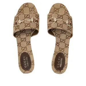 Gucci Slide Sandal - Camel/brown
