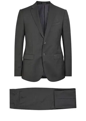 Emporio Armani Checked Wool Suit