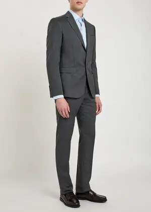 Emporio Armani Checked Wool Suit