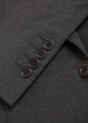 Emporio Armani Checked Wool Suit