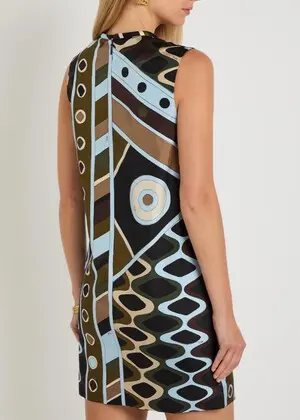 Emilio Pucci Printed Silk Mini Dress
