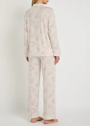 Eberjey Gisele Floral-print Jersey Pyjama Set - Pink